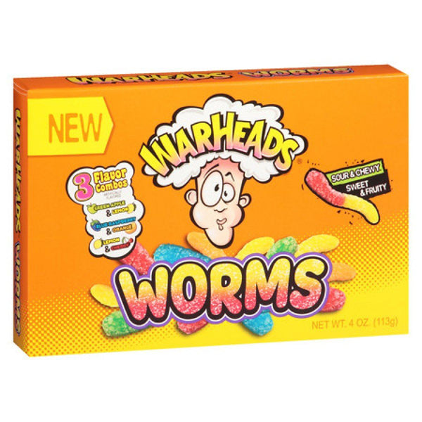 Warheads Worms Theater Box | Plus Candy