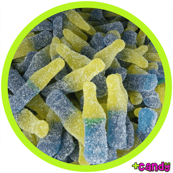 Sour Blueberry Lemonade Bottles [500g] | Plus Candy