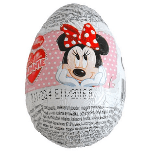 Zaini Chocolate Egg - Minnie [20] - Italy | Plus Candy