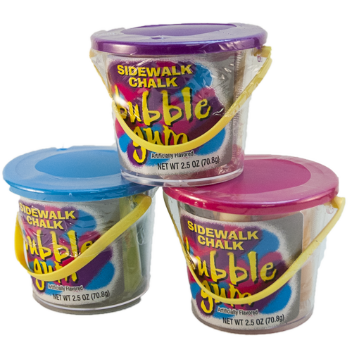 Sidewalk Chalk Bubble Gum | Plus Candy