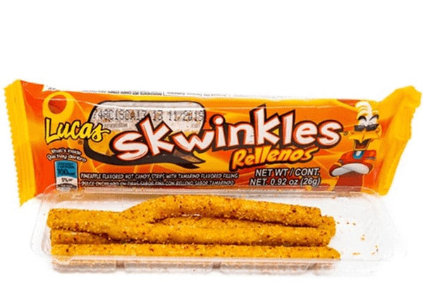 Skwinkles Rellenos Pineapple with Tamarind - Lucas [26g] | Plus Candy